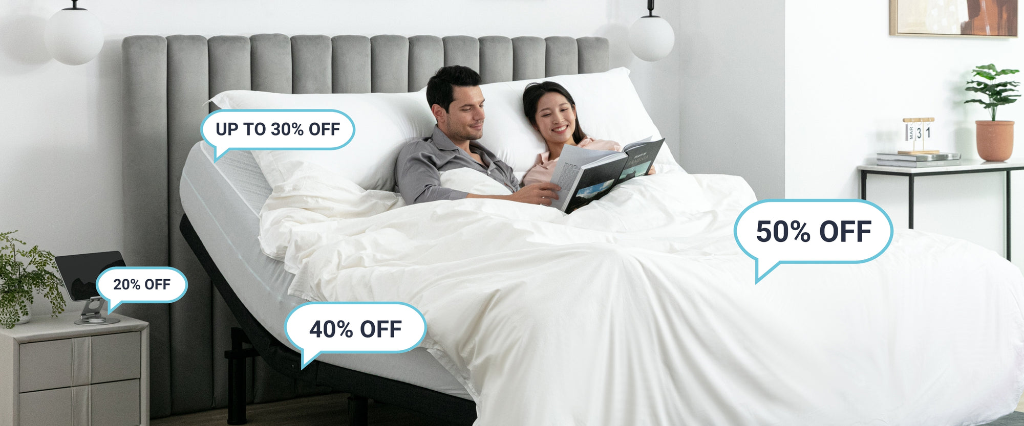Summer Slumber Savings - Up to 50% Off on Adjustable Bed Frames ...