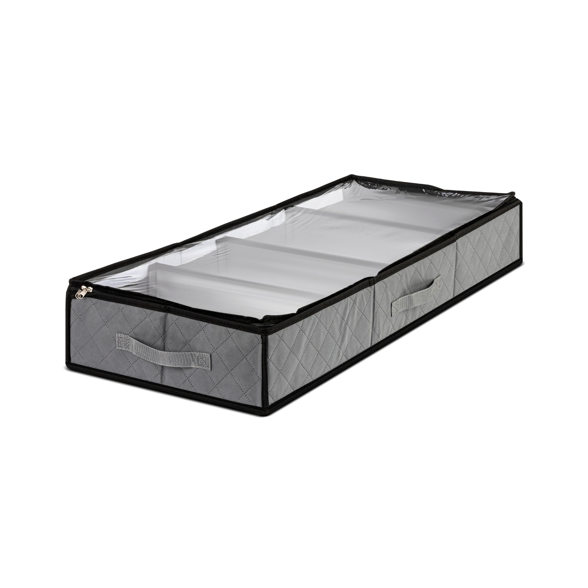 Under Bed Storage: Maximize Bedroom Space with Elegant Gray Containers ...