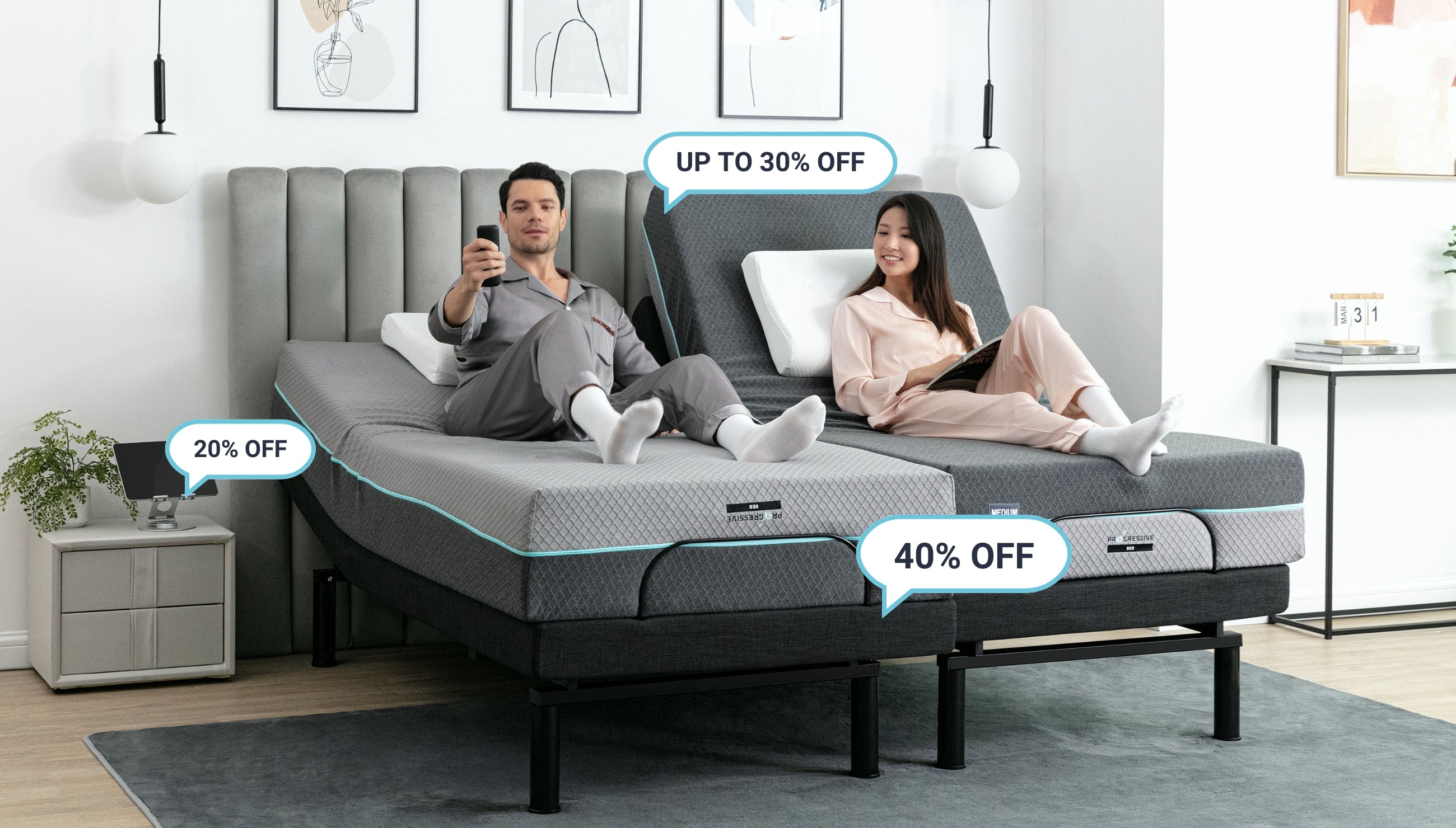 Electric Adjustable Bed | Frames, Mattresses, and Accessories ...